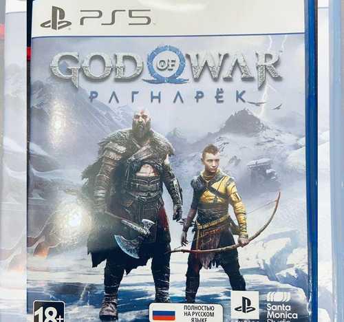 God of war Ragnarok ps5 диск русская озвучка