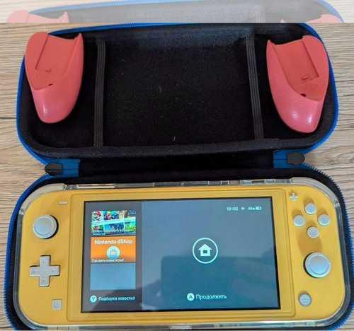 Nintendo switch lite прошитая 512гб