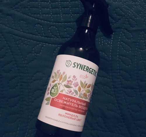 Освежитель воздуха натуральный synergetic (новый)