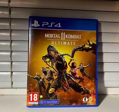 Mortal kombat 11 ultimate ps4 диск