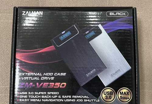 Внешний корпус для HDD Zalman Black ZM-VE350