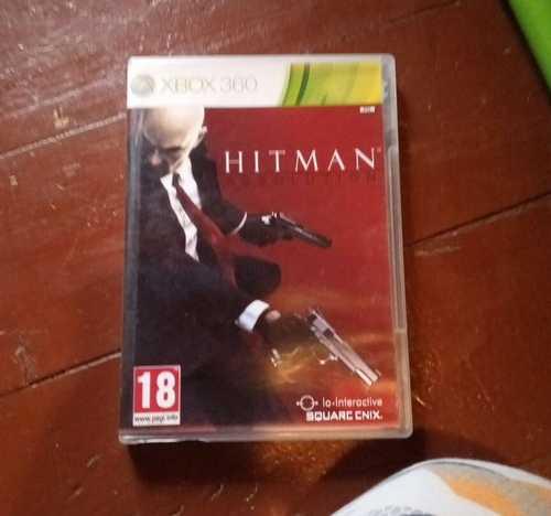 Диск на xbox 360 Hitman