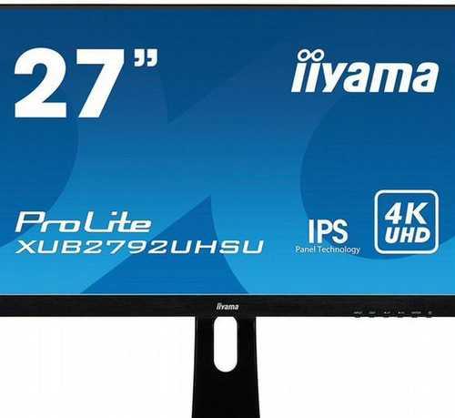 Монитор 27" Iiyama ProLite XUB2792uhsu-B1 3840x216