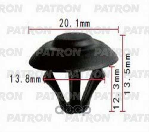 P37-1015 patron Клипса пластмассовая P37-1015 P