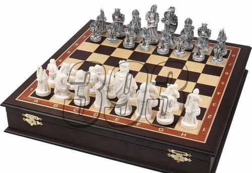 Шахматы в ларце Средневековье (клетка 4 см (53145)
