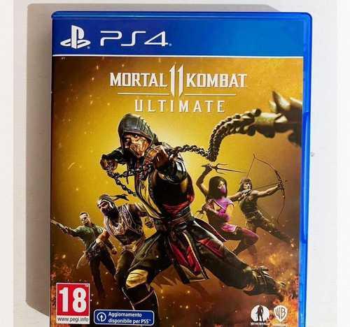 Mortal kombat 11 ps4 диск