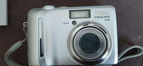 Фотоаппарат Nikon coolpix P 2 рабочий