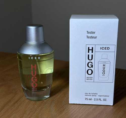 Hugo boss iced eau de toilette 75 мл