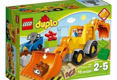 Lego duplo экскаватор