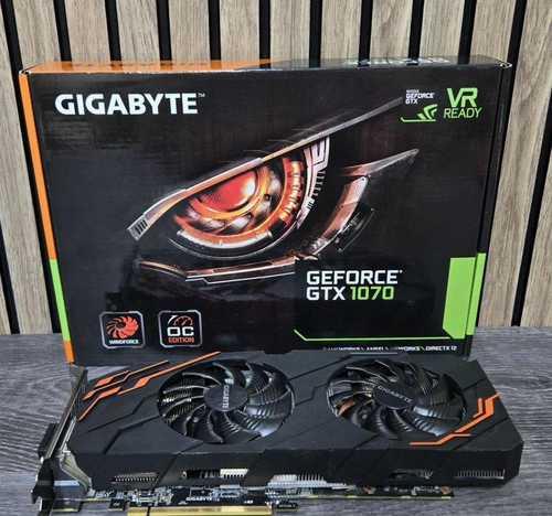 Видеокарта Gigabyte GeForce GTX 1070 8GB идеал