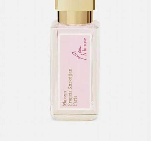 Maison francis kurkdjian l'eau à la rose