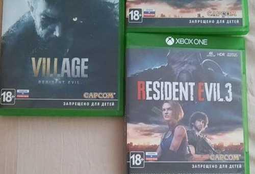 Resident evil 2,3 и Village