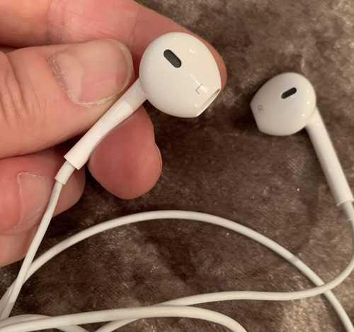 Наушники apple earpods lightning оригинал