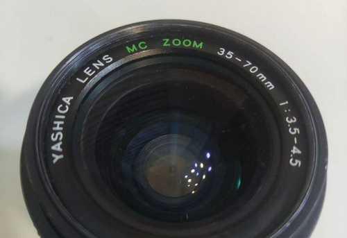 Объектив Yashica lens mc zoom 35-70mm