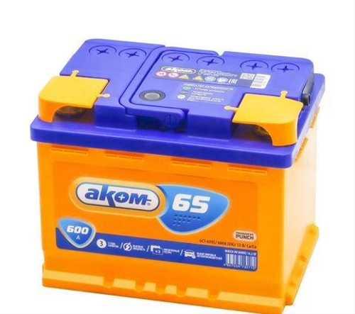 Аккумулятор Аком 6ст- 65 VL