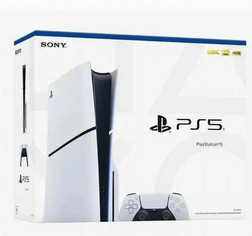 Новая Sony PlayStation 5 Slim с дисководом 1тб