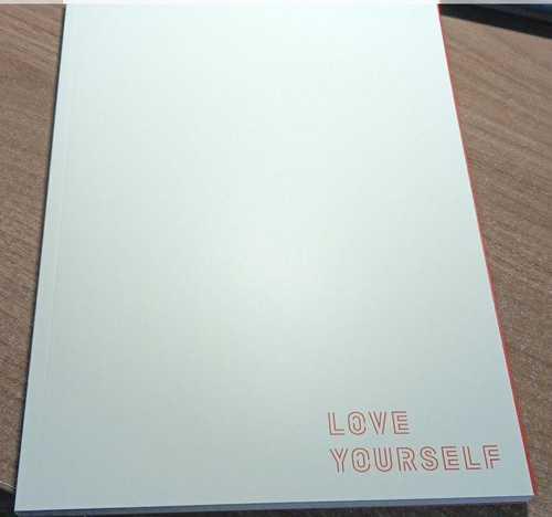 Программ бук BTS тур LY Love Yourself