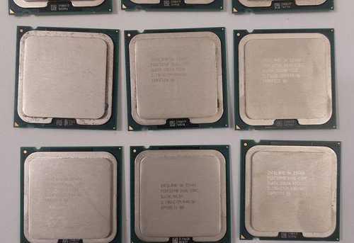 60шт Процессоров lga775: e5500, e5400, e7400