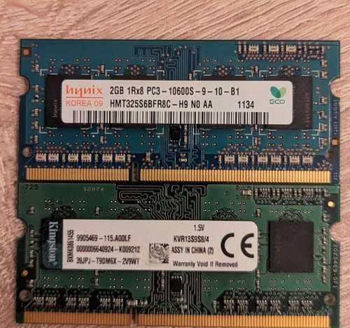 Оперативная память ddr3 sodimm