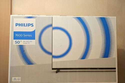 Огромный безрамочный 4K Philips UltraHD 50