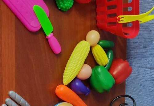 Овощи и фрукты игрушки