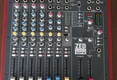 Микшерный пульт Allen heath ZED60-10FX