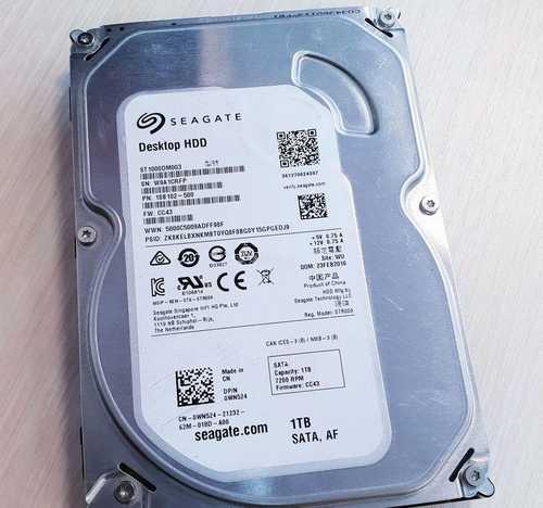 3.5 Жесткий диск Seagate 1Tb