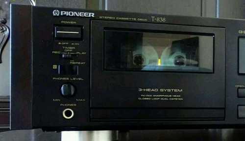 Дека кассетная Pioneer T-838 топовая