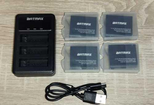 Аккумулятор Batmax для GoPro 4 (зарядник+4 шт)