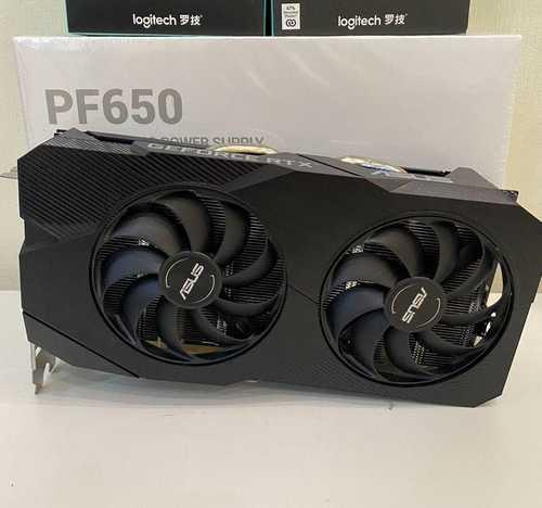 Видеокарта asus RTX 2060 Dual EVO OC, 6 Гб