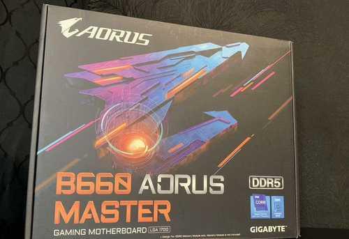 Материнская плата gigabyte b660 aorus master ddr5