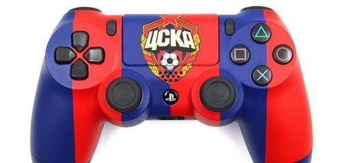 Геймпад Rainbo DualShock 4 v2 "фк цска, красно-син