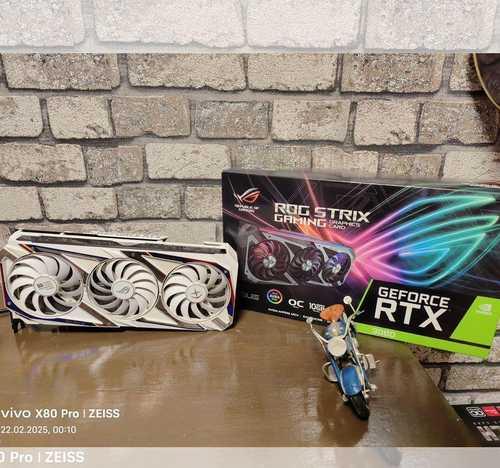 RTX 3080 rog strix white(Gundam)