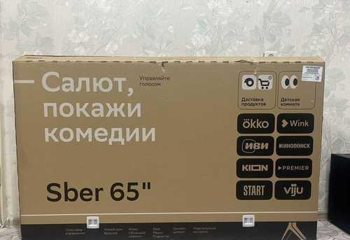 Новый умный телевизор Sber 4K UHD 65