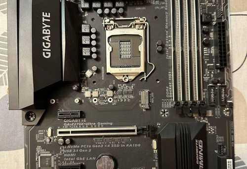 Материнская плата Gigabyte GA-Z270X-Ultra Gaming