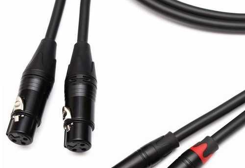 2XLR-2RCA Radiotehnika Volna M02 Female 2м