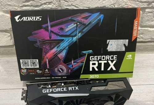 Видеокарта gigabyte GeForce RTX 3070 aorus master