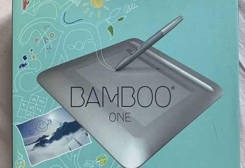 Графический планшет Wacom bamboo one