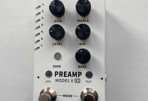 Mooer Preamp Model X2 гитарный моделирующий преамп