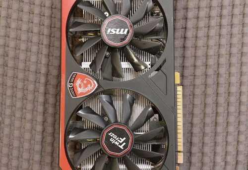 Видеокарта msi nvidia GeForce GTX750ti 2GB DDR5