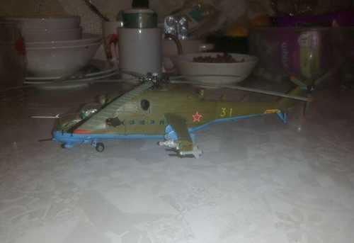Модель вертолета ми 24