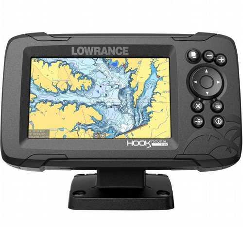 Lowrance Hook Reveal 5 83/200 Рус + C-MAP