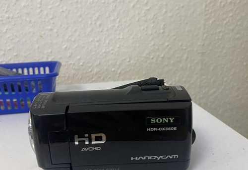 Видеокамера sony hdr cx360e