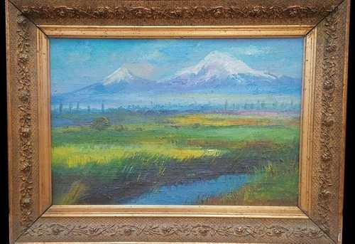 Картина в раме "Гора Арарат " Татевосян