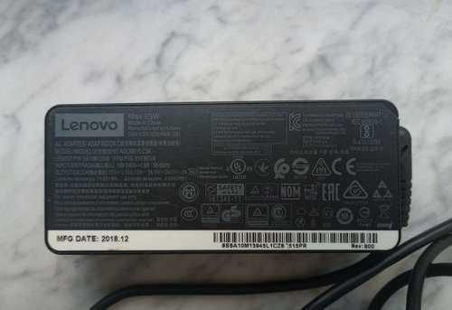 Блок питания Lenovo adlx65YLC3A 65W Type-C