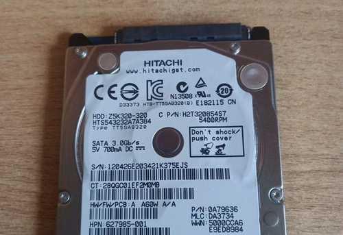 Жесткий диск hitachi HTS543232A7A384 320GB