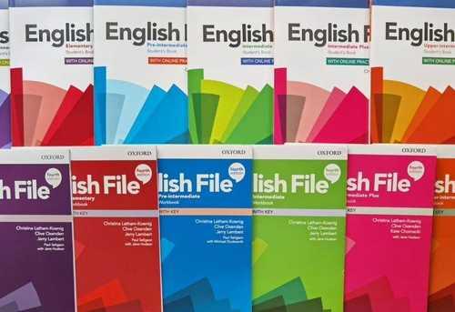 English File 4 edition (учебник, тетрадь, диск)
