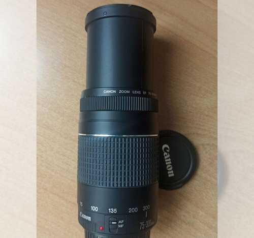 Объектив canon ef 75 300mm супер зум