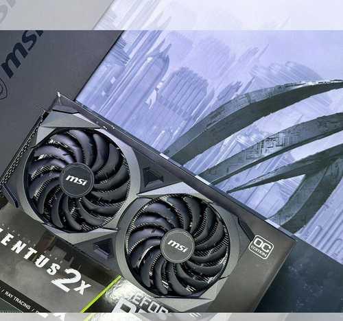 Строгая игровая MSI RTX 3060ti ventus