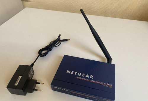 Точка доступа Netgear WG102, коммутатор DGS-1008